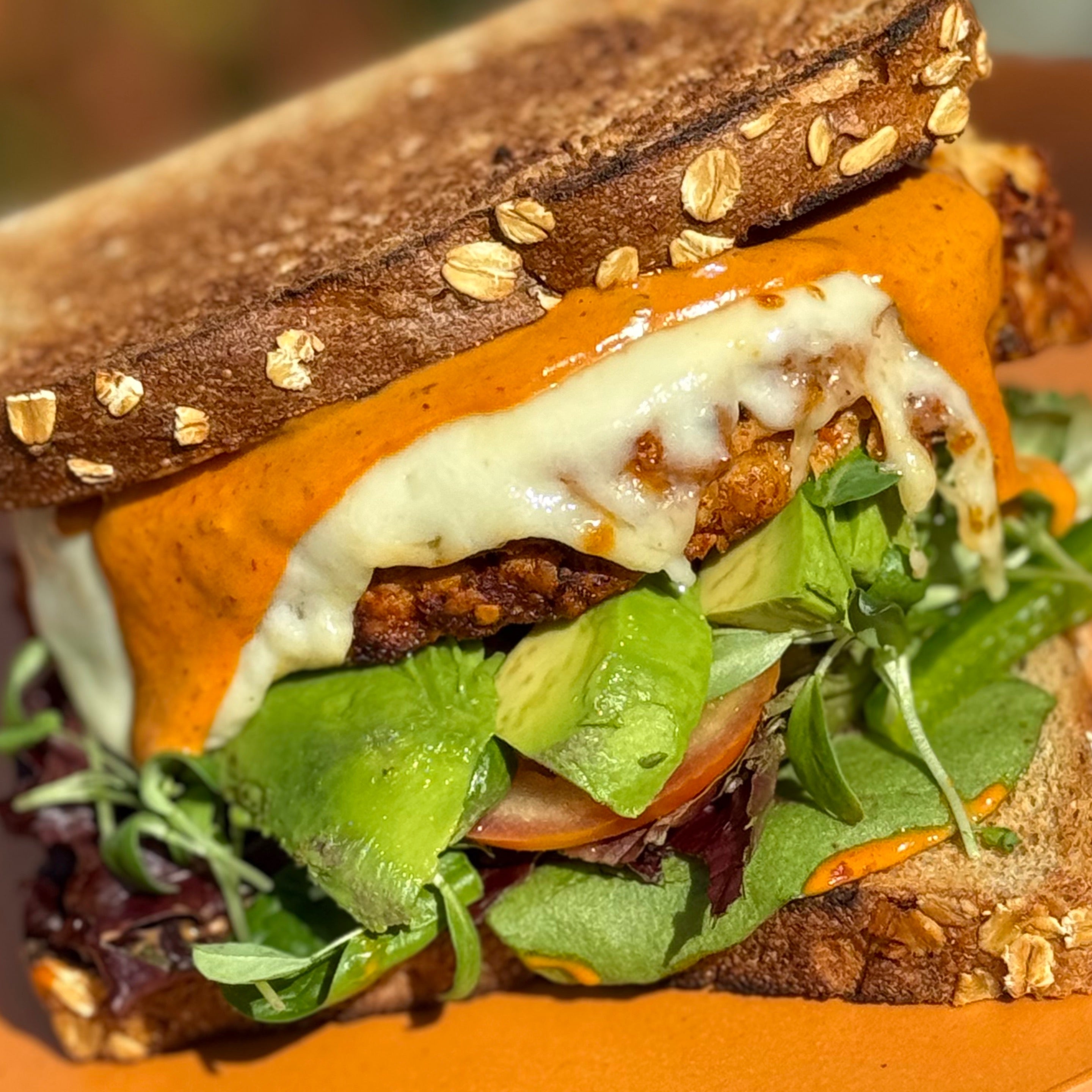 Chipotle Chicken Sandwich | Mundial Coffee